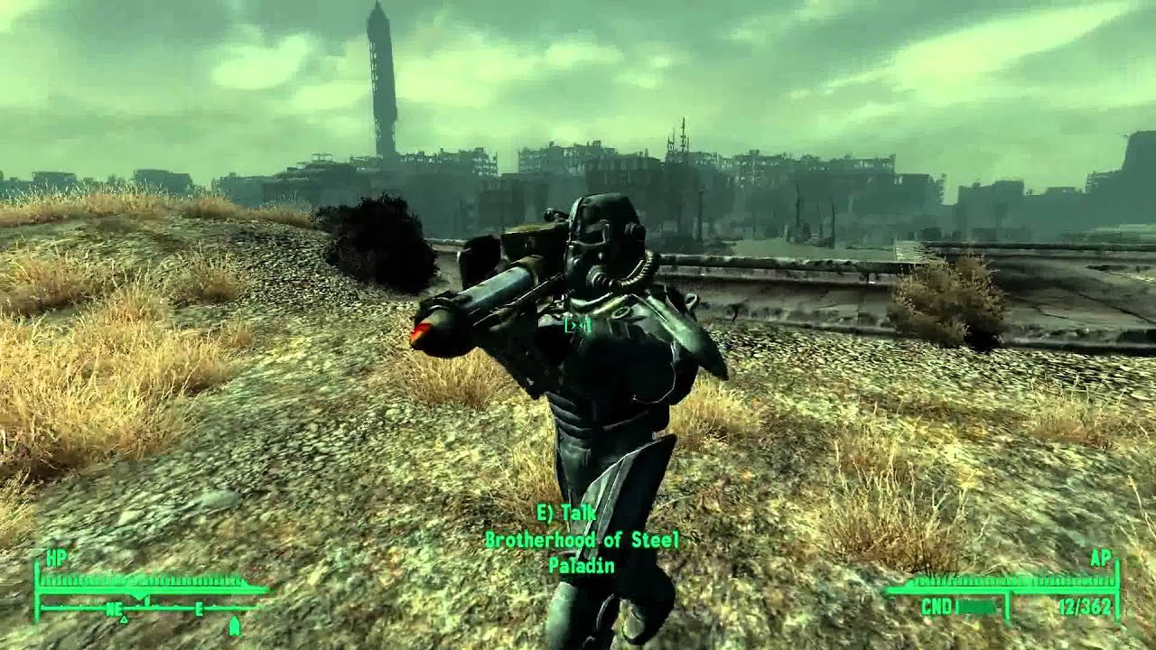 Fallout 3 Playthrough P30 - Arlington Library - YouTube