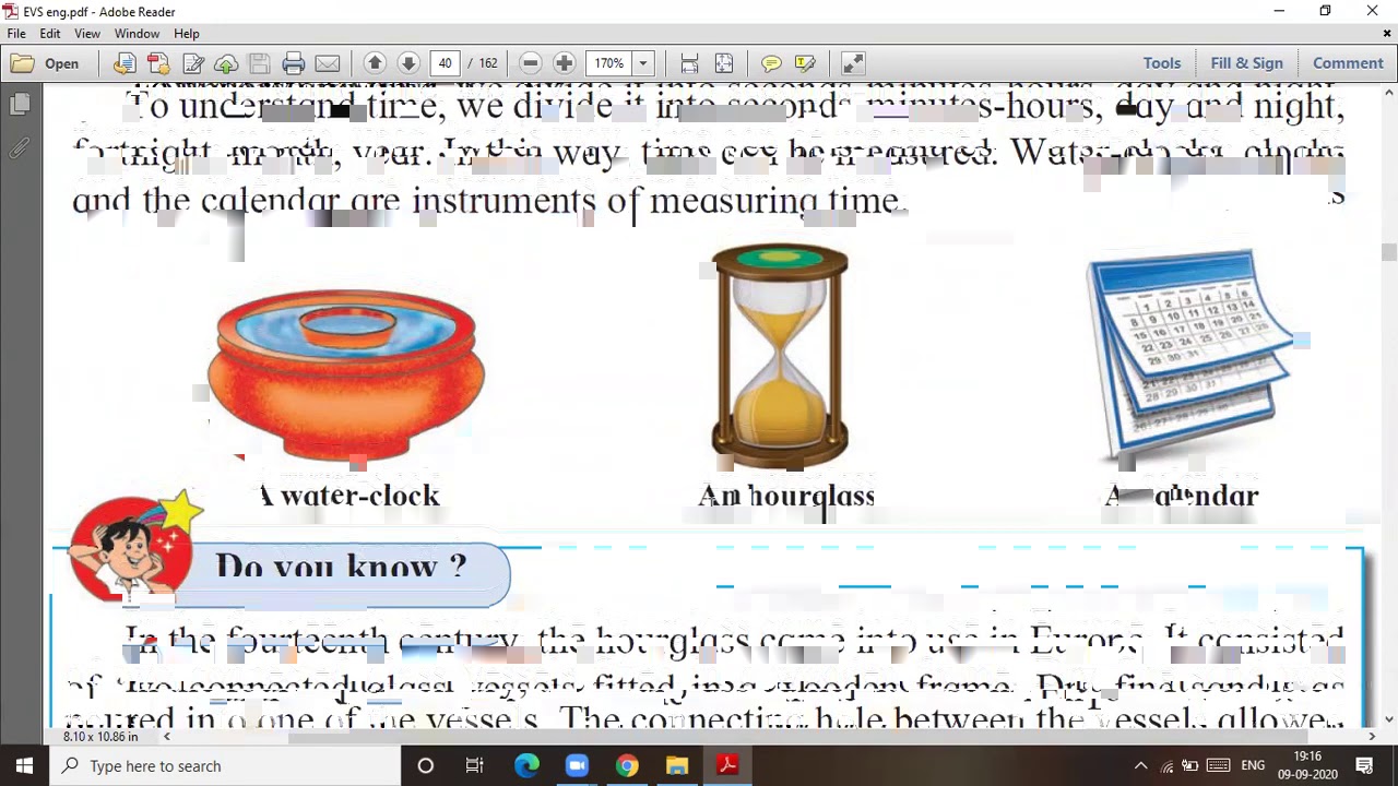 Understanding Time # EVS # std 3 # lecture video - YouTube