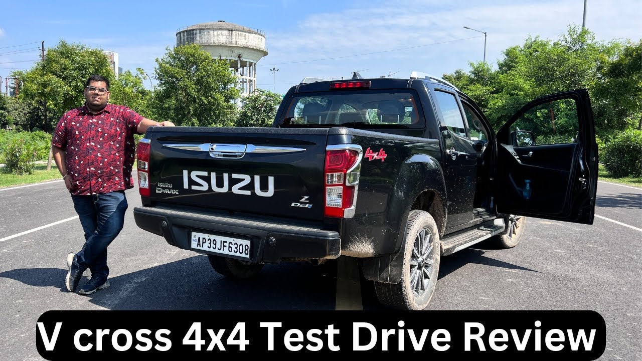 Isuzu D-Max V-Cross Test Drive Review | V cross 4x4 Drive Review ...