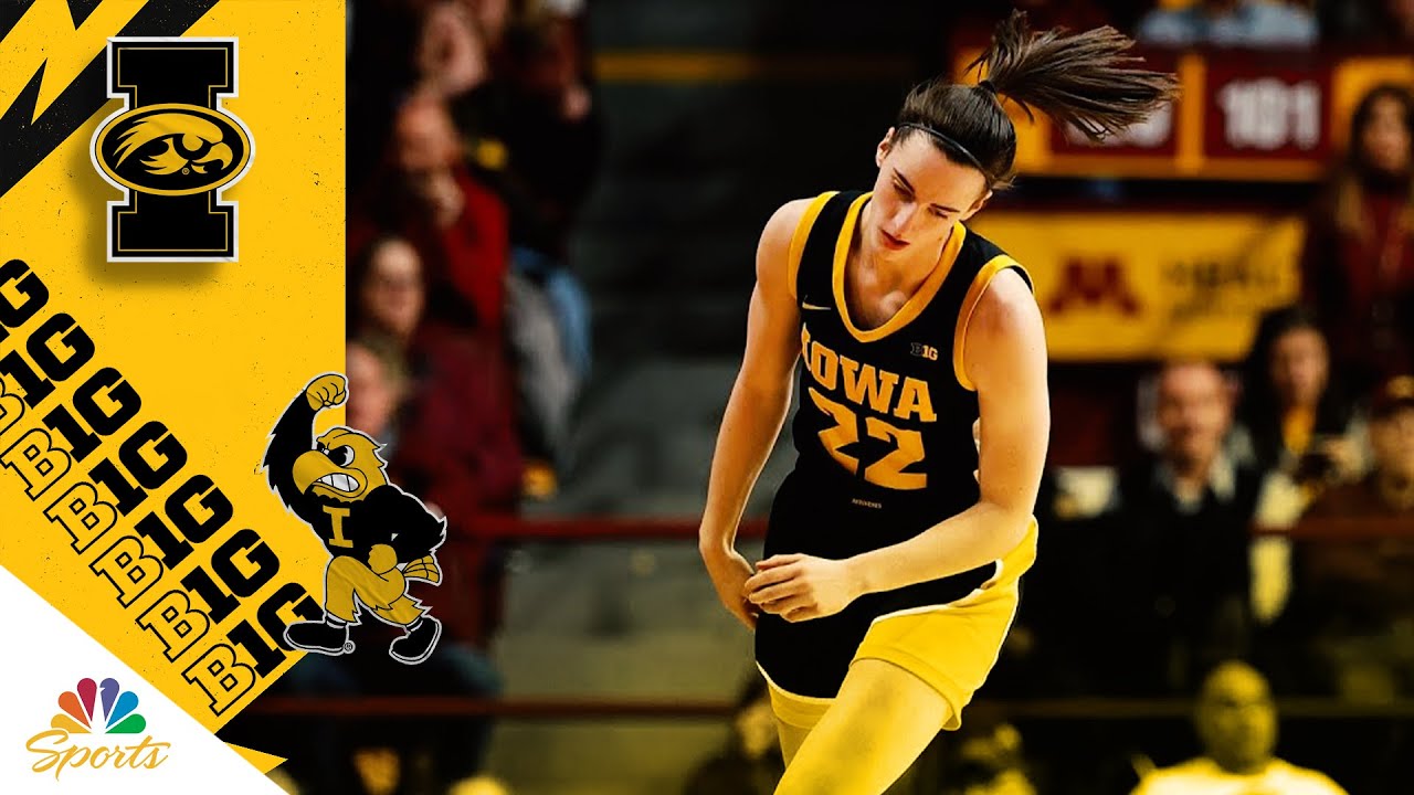 CAITLIN CLARK HIGHLIGHTS: 33-point triple-double vs. MINN | Big Ten ...