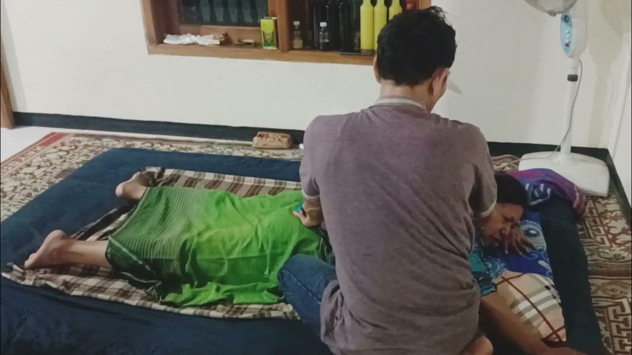pijat tradisional urut mama Zidan full body - YouTube