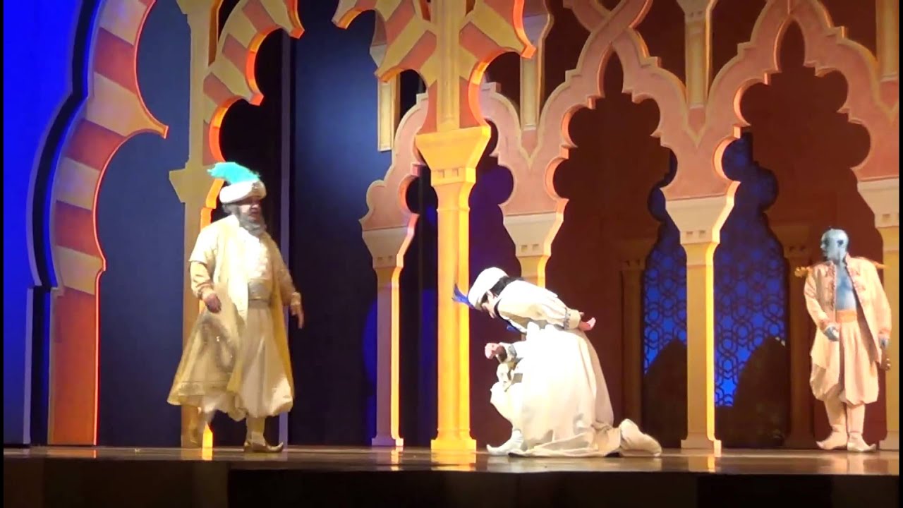 Genie's Jokes and Puns Part 19 - Aladdin A Musical Spectacular - YouTube