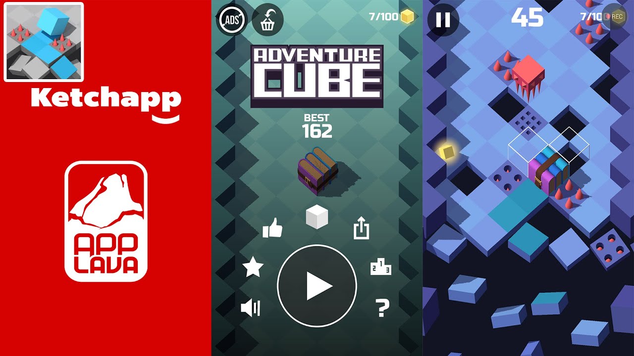 Adventure Cube --- GAMEPLAY ANDROID - FaceCAM - YouTube