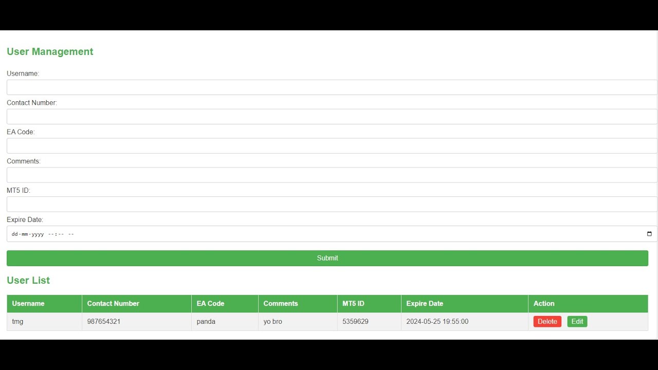 Control Client Indicator and EA with website - YouTube