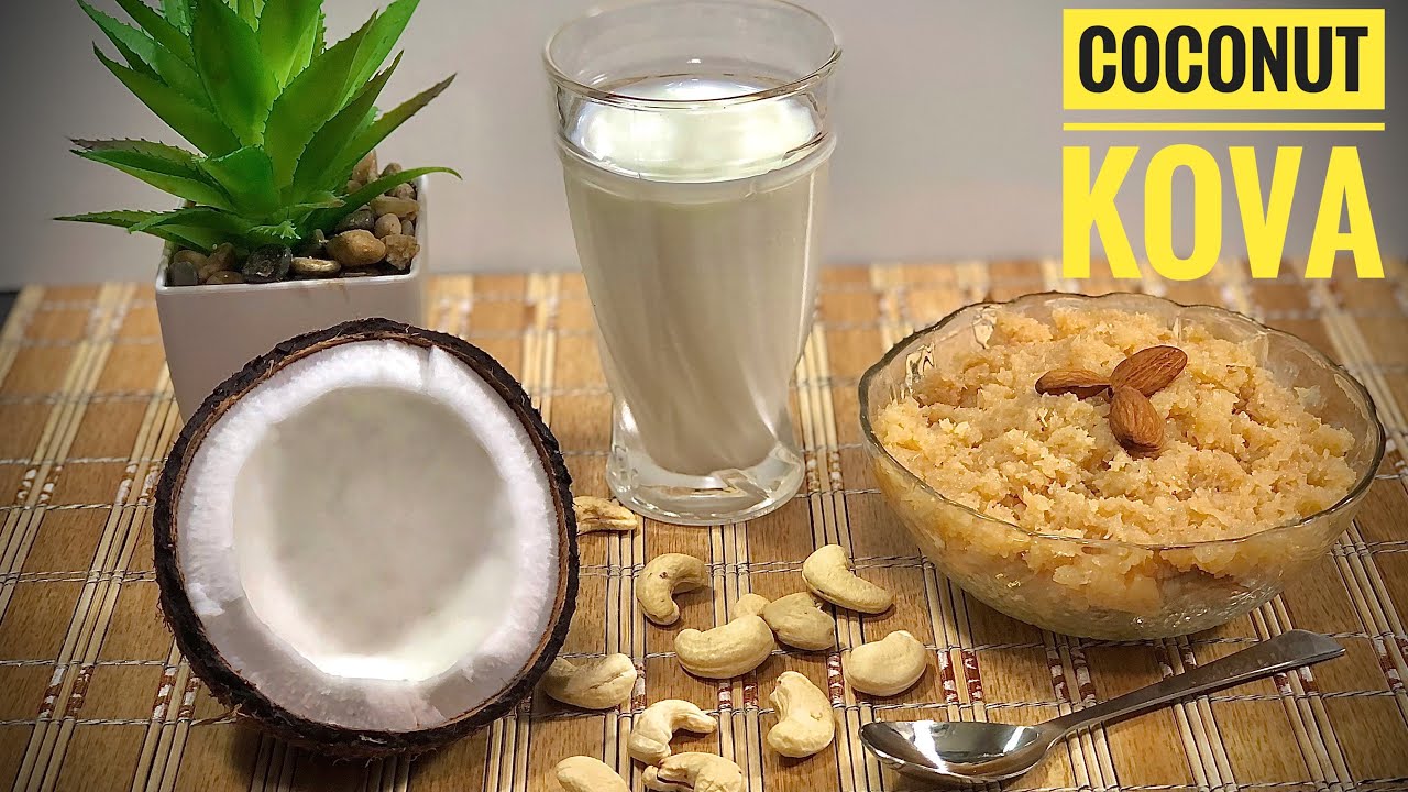 Coconut kova home made sweet recipe 😋#DeivaaFoodstuff# simple home made ...