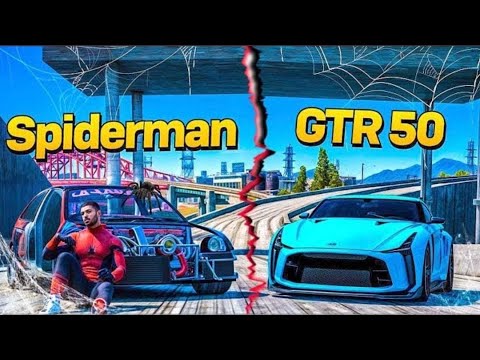 RDjavi: Nos Vestimos De Spiderman Para Ganar 5M Contra Un GTR 50 - GTA ...