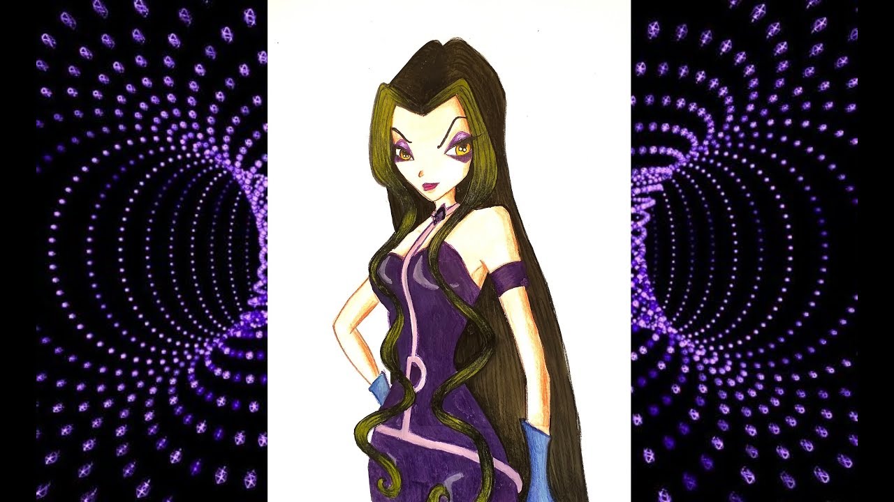 Darcy Trix | Winx club | Speed Drawing | Дарси Трикс | Винкс - YouTube