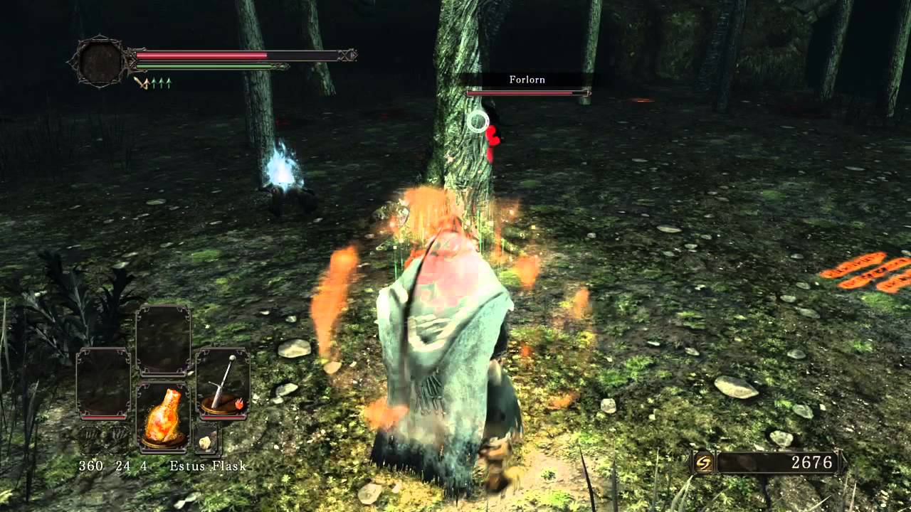 DARK SOULS 2: SotFS- Forlorn NPC Invasion Huntsmans Copse - YouTube