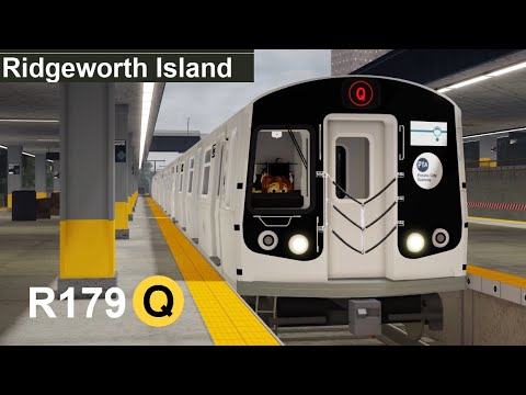 PTA Subway: R179 (Q) Express Train Terminating @ Ridgeworth Island ...