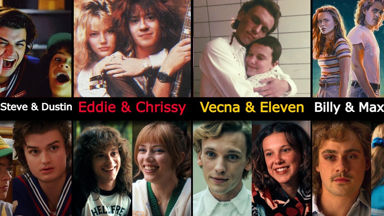 Comparison: The Strongest Relationships in Stranger Things - YouTube