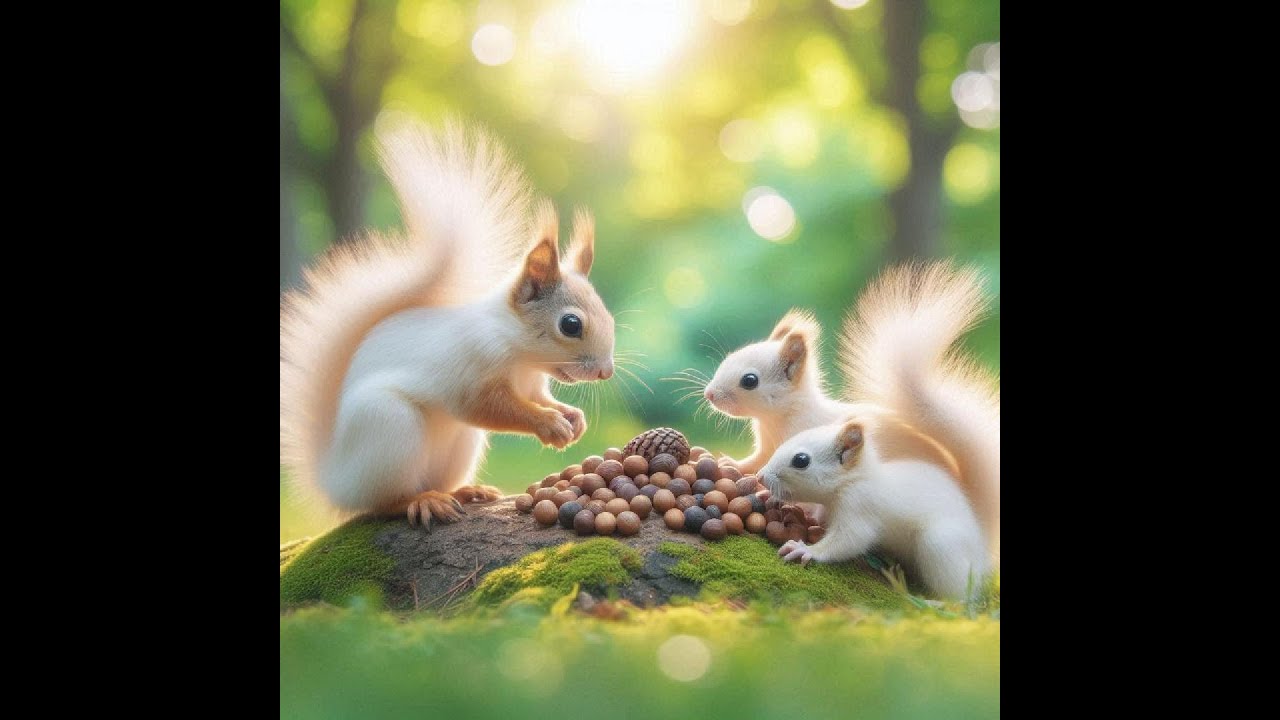 Squirrels in the Park - YouTube
