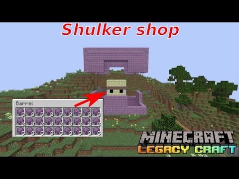 Shulker shop bauen Minecraft | Minecraft Legacy Craft #8 - YouTube