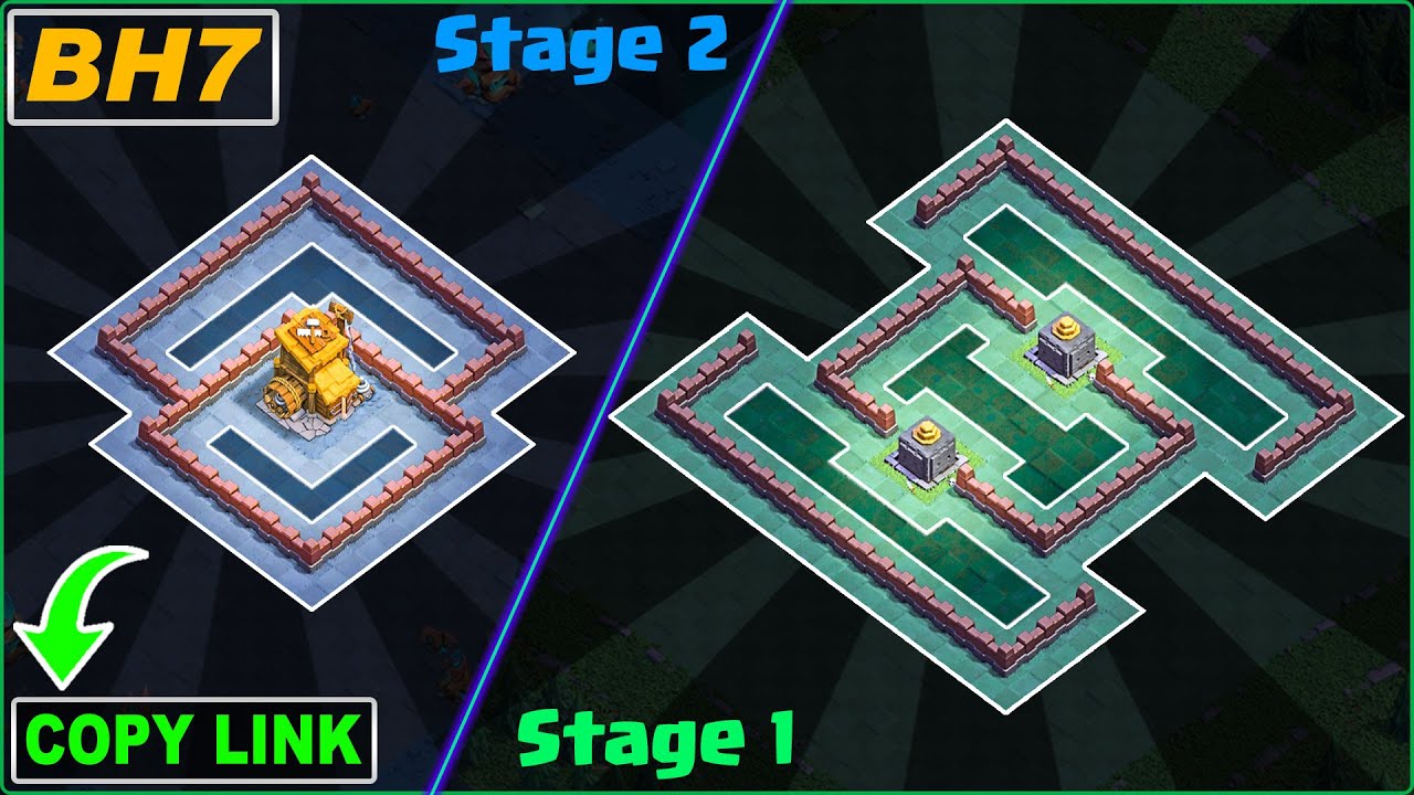 New BEST BH7 Base (2 Stage) | Builder Hall 7 Base COPY Link (After ...