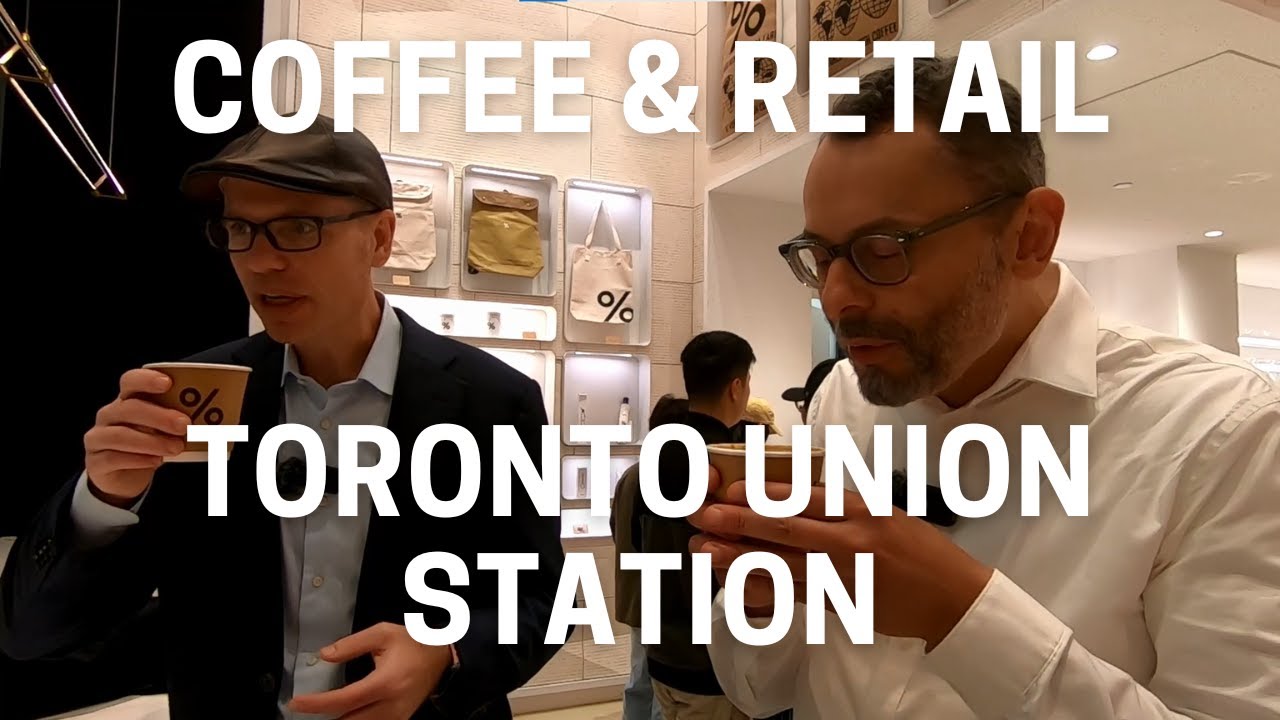 Toronto Union Station Retail & Coffee Tour - YouTube