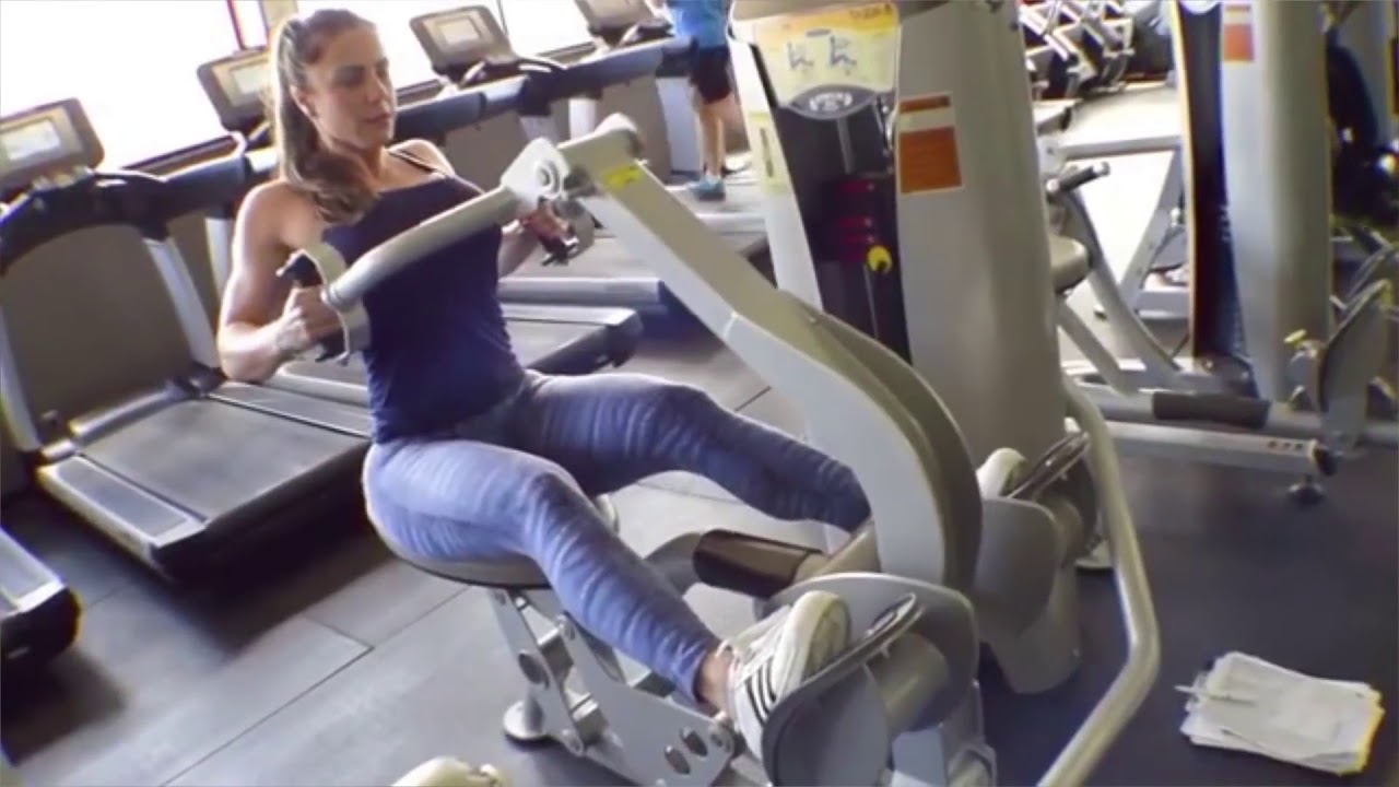 Fitness model LINDA DURBESSON workout motivation - YouTube