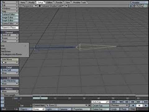 Lightwave Bone Tutorial #1 - YouTube