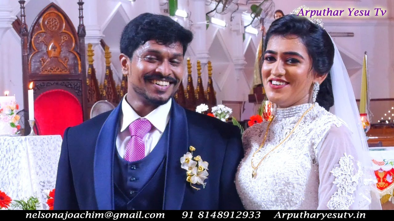 🔴LIVE Wedding Mass Mr.Vinod Vivian & Mrs.Josephine |16/09/2021 ...