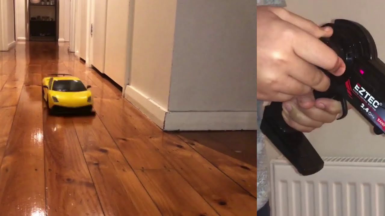 How to do a 180 degree flip with an RC car - YouTube