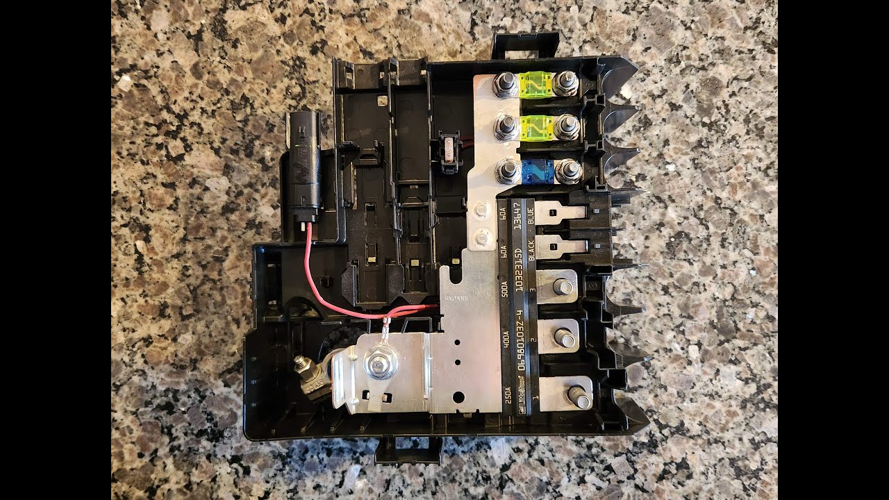 2024 GMC Sierra 2500 HD Duramax (L5P) Battery Tray Modification to ...