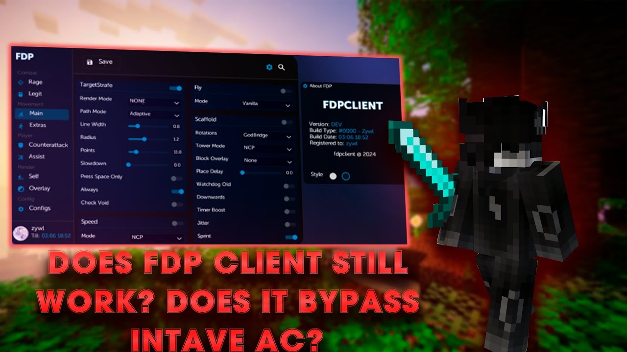 FDP Client B15 — OP Bypass That Shocks FakeHypixel! - YouTube