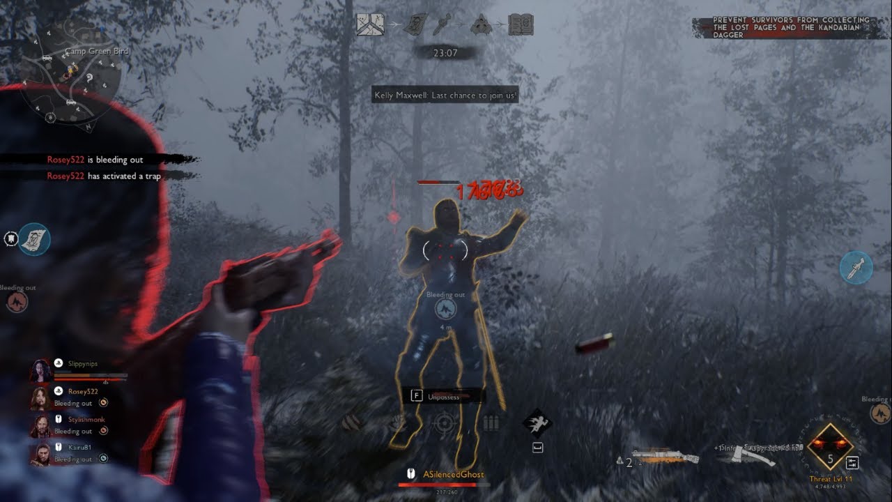 Kelly Possession W/ Legendary Shotgun? GG - Evil Dead: The Game - YouTube