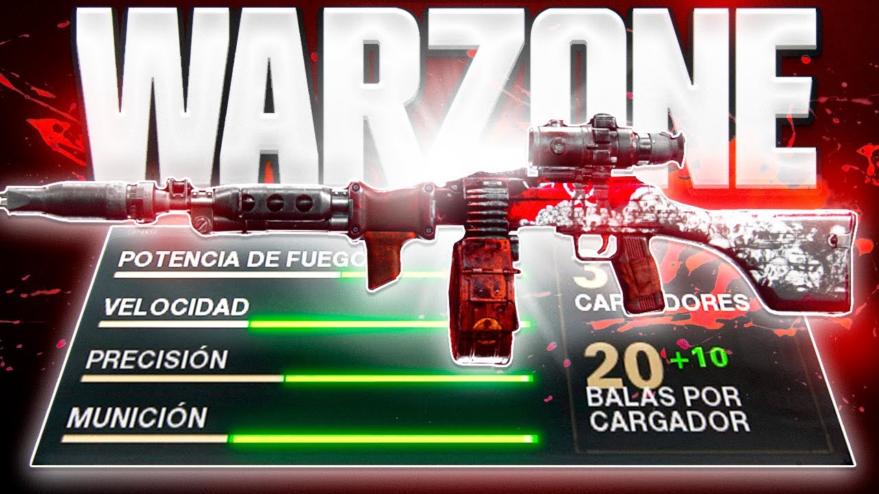 LA MEJOR CLASE PARA LA RPD EN CALL OF DUTY WARZONE - YouTube
