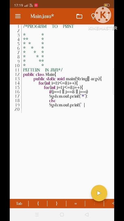 Program to print "N" Pattern in java|#javaprogramming #javapattern #coding #shorts - YouTube