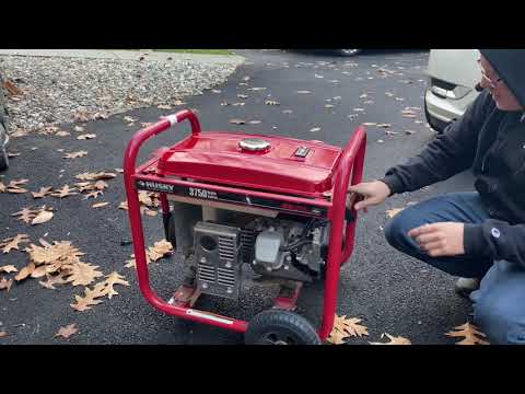 Ten Years of Husky Generator Sitting. Will it Start? [Expert Opinion]