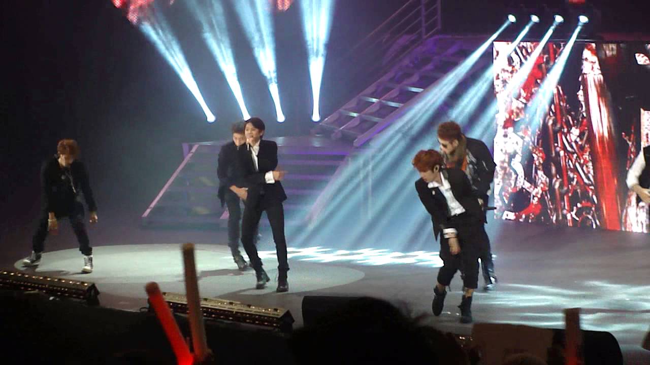 [HD] 121110 Shock - BEAST/B2ST @ SBS Super Concert in America - YouTube