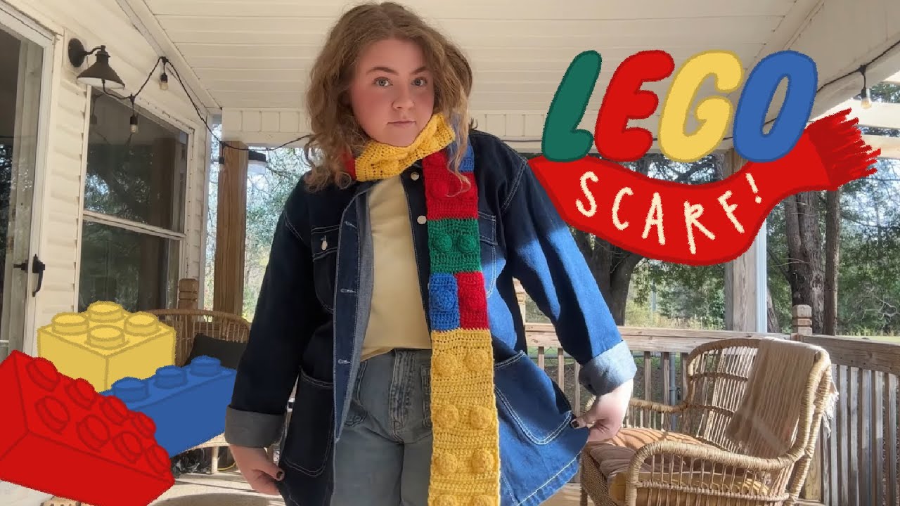 make a lego scarf w/ me boi - YouTube