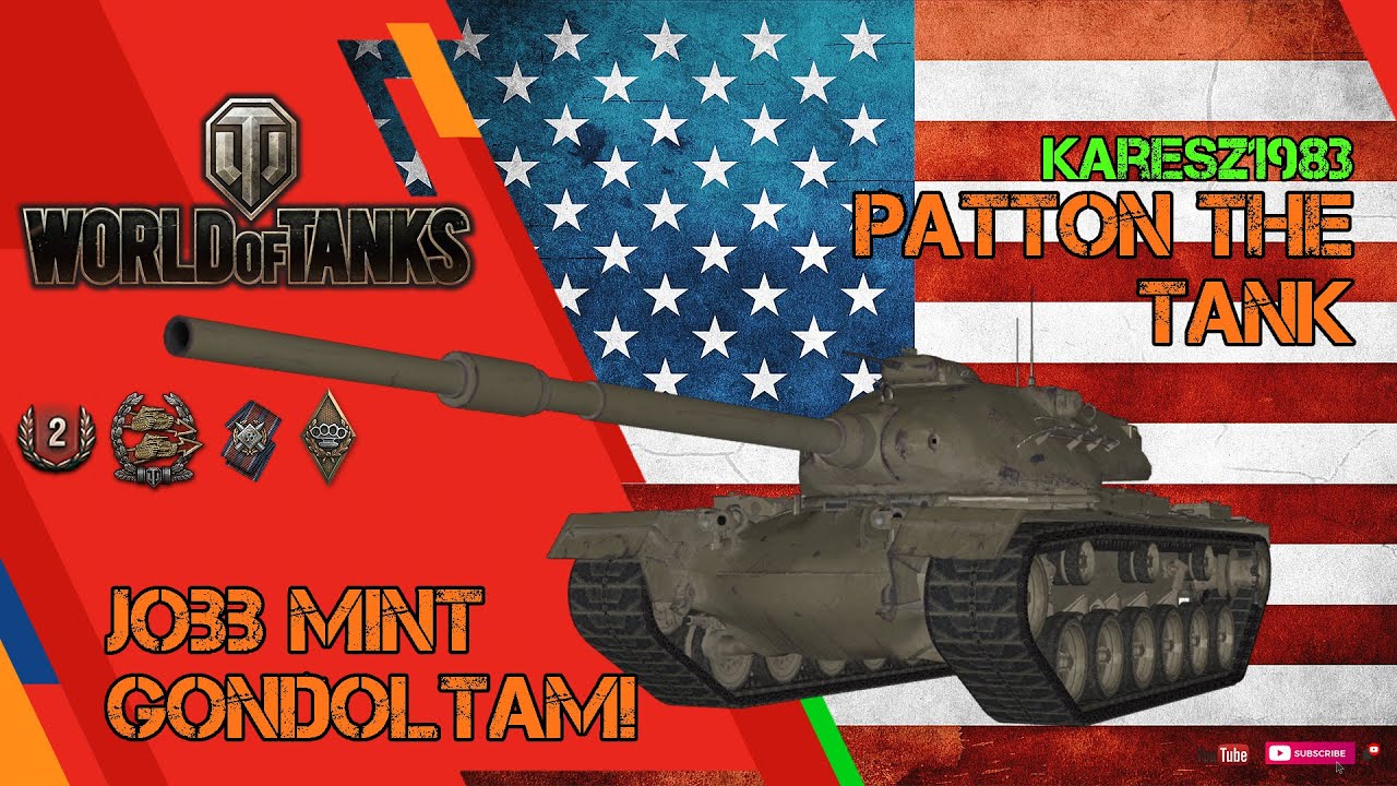 World Of Tanks - Patton the Tank By Karesz1983 - YouTube