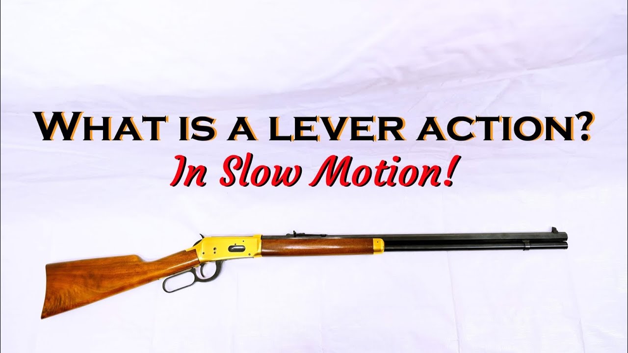What Is A Lever Action & Why Are They Still So Popular? SLOW MOTION ...