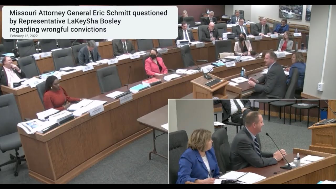 Missouri Attorney General Eric Schmitt Questioned about Wrongful ...