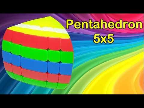 Как собрать пятислойный пятигранник 5х5, Sengso 5 axis 5 layers cube ...
