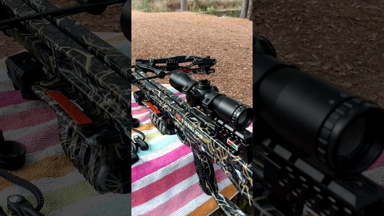 PSE Fang 350 XT Crossbow - YouTube
