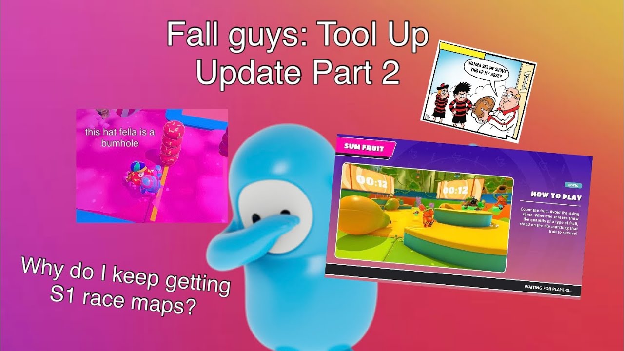 Fall Guys: Tool Up Update Part 2 (I keep getting s1 race maps ☹️) - YouTube