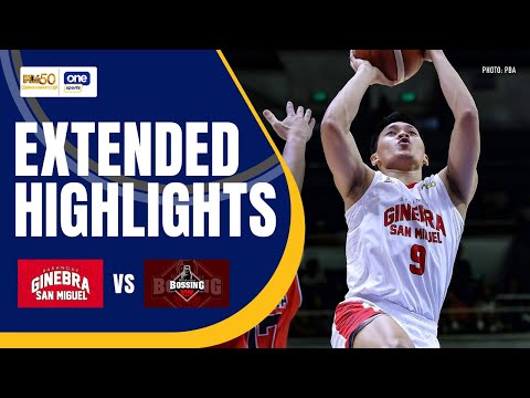 BLACKWATER vs BRGY. GINEBRA | EXTENDED HIGHLIGHTS | PBA SEASON 50 COMMISSIONER’S CUP