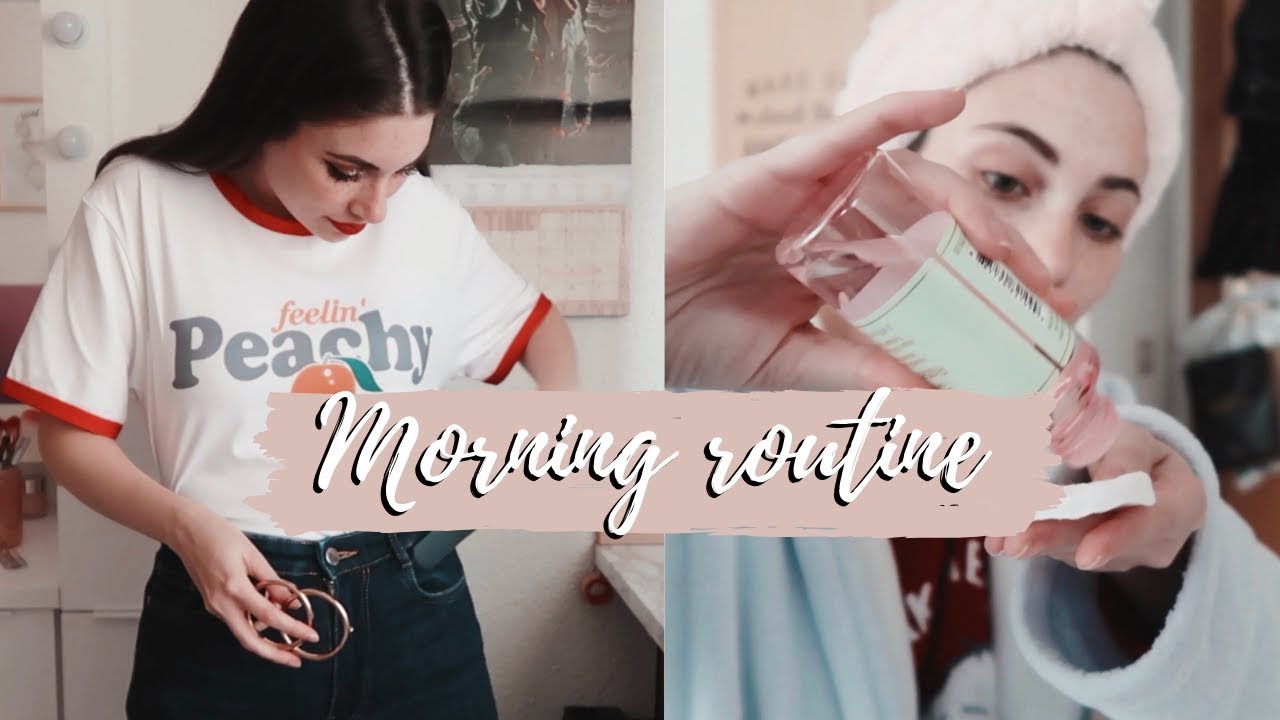 MI MORNING ROUTINE + SKINCARE ROUTINE 😱💖 RUTINA REAL - YouTube