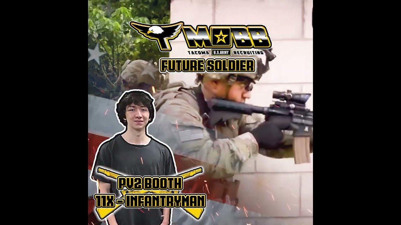 Future US Army Soldier - PV2 Booth - YouTube