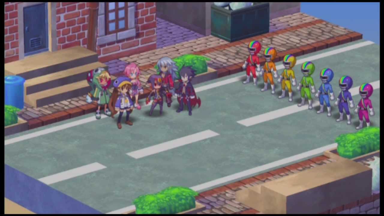Disgaea 4 - Part 139 - The Prism Rangers - YouTube