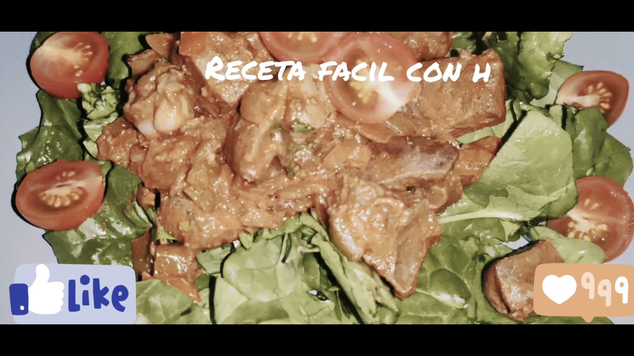 HÍGADO AL ESTILO ÁRABE /KEBDA MCHERMLA ARABIC STYLE💕💕👌 - YouTube