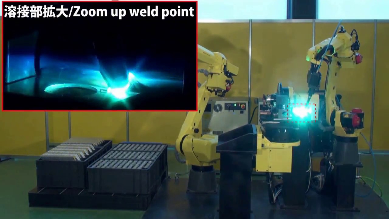 Robotic Aluminium Welding with Vision Loading - YouTube