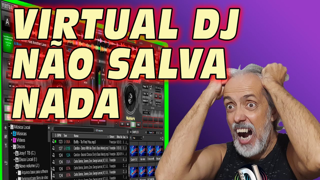 Virtual Dj não salva as modificações feitas - YouTube