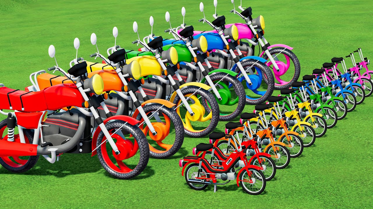 🚨 MOTOR MADNESS! Big Honda Motors + Mini Jawa Motors + COLOR GAGARE ...