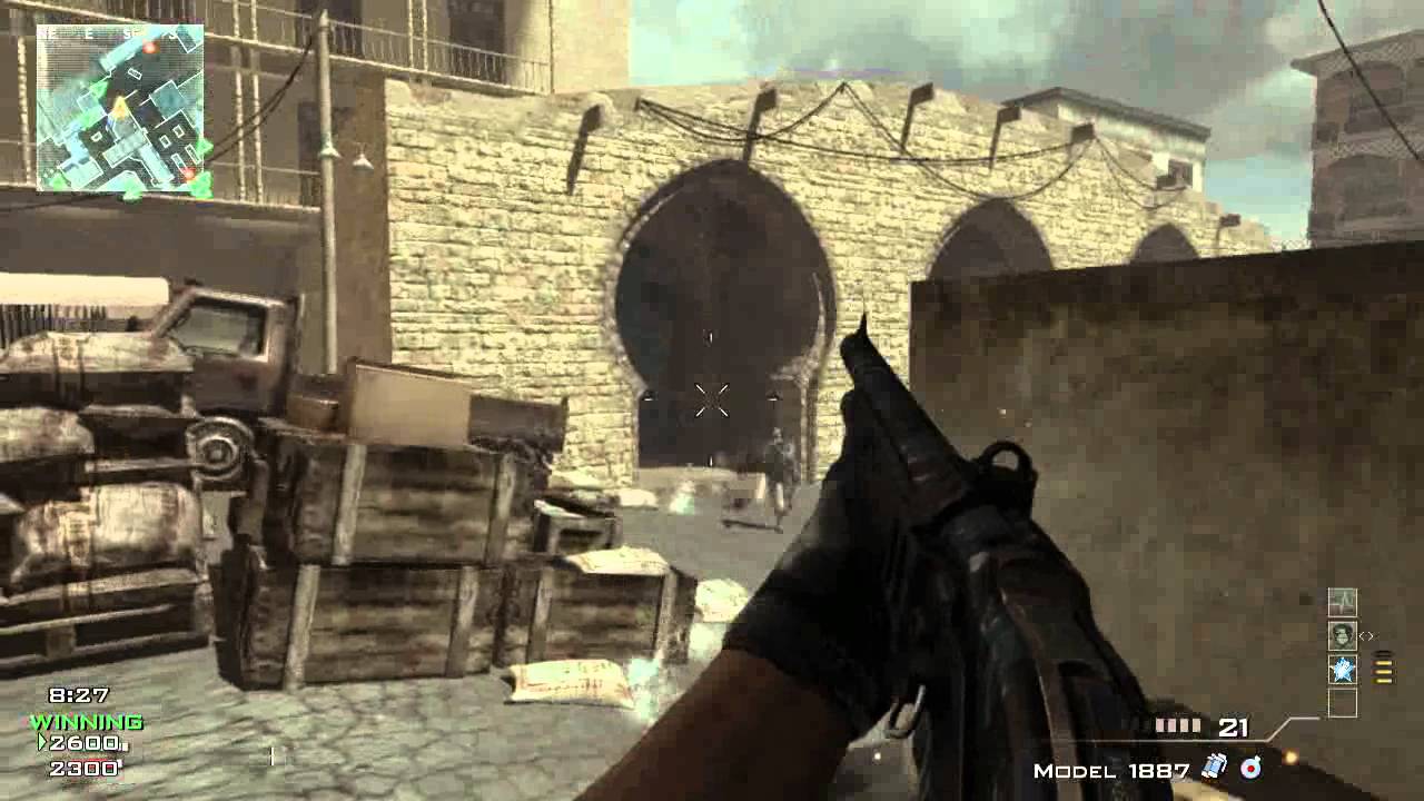 MW3 Model 1887 Boomstick - YouTube