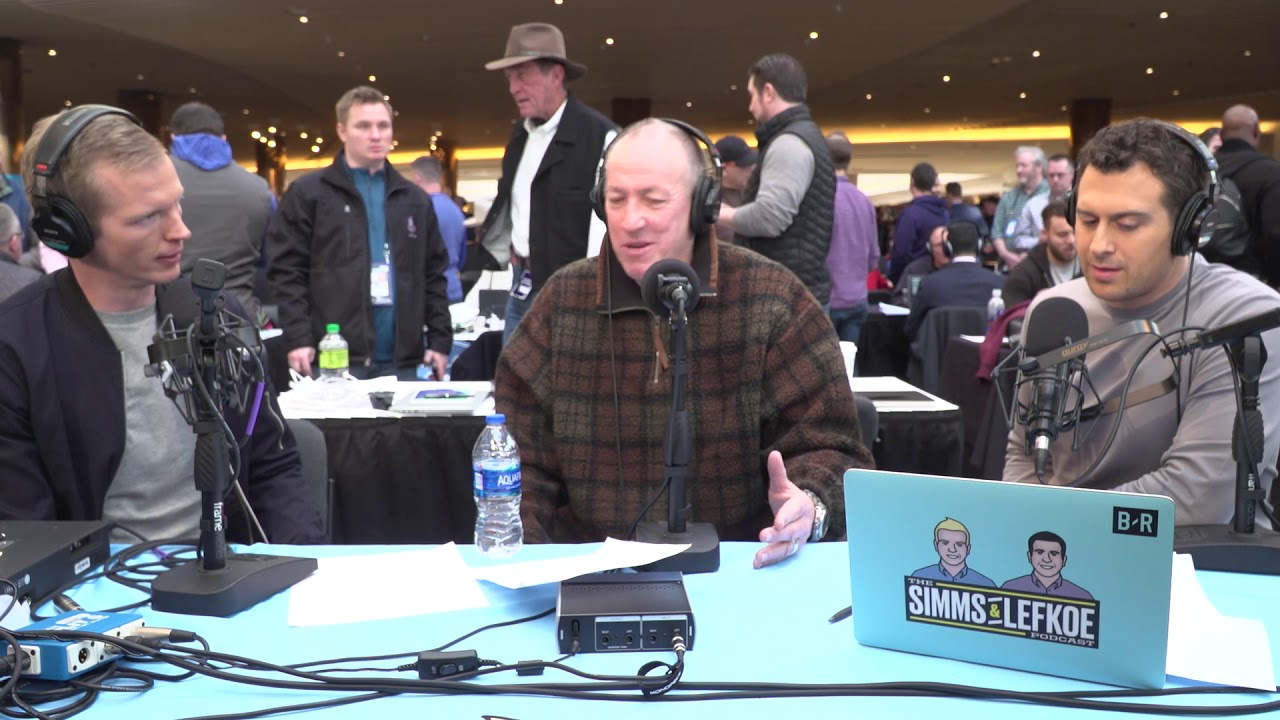 Simms & Lefkoe - Jim Kelly, Devonta Freeman, Tim and Sherice Brown ...