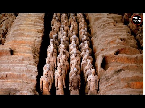 Kisah Penemuan patung-patung di china,patung terakota - YouTube