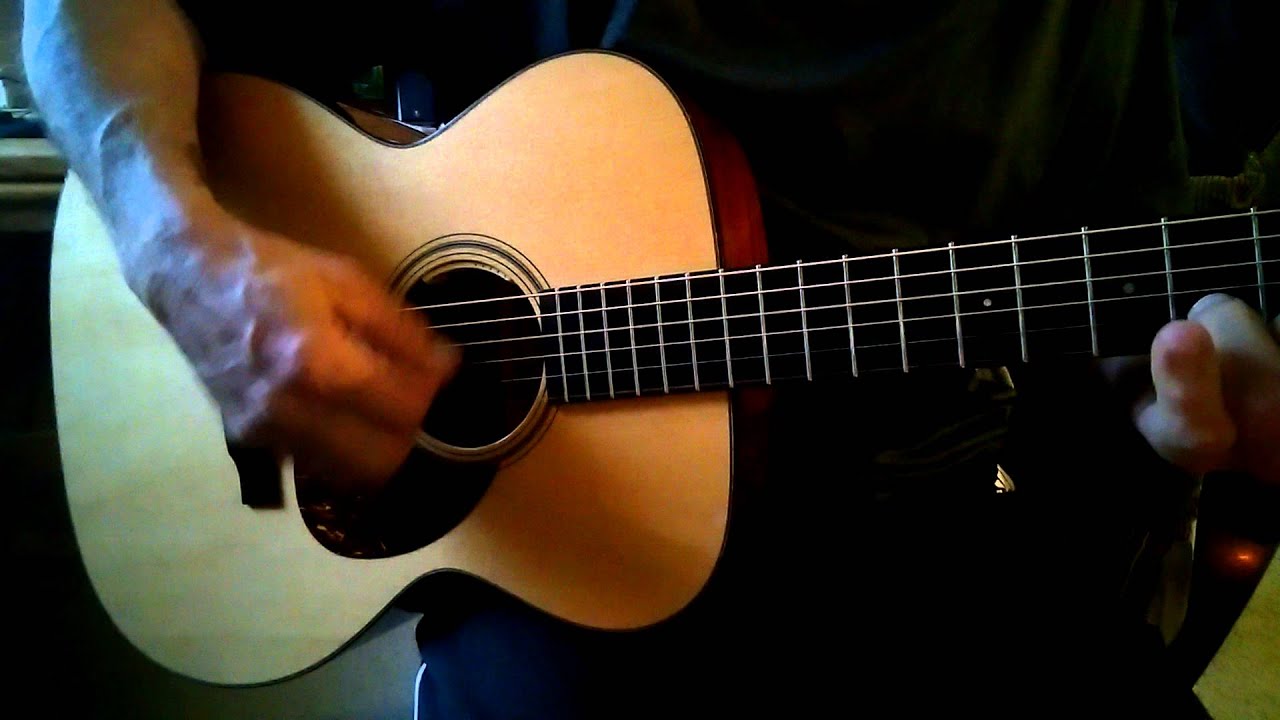 Gary Roberts Acoustic Guitar - Improv in Key of G / capo 3rd fret - YouTube