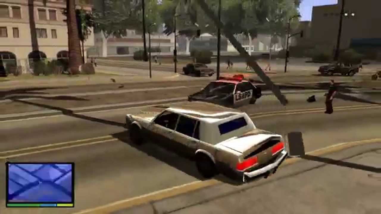 GTA: SA - GTA V Graphics (with download link) - YouTube