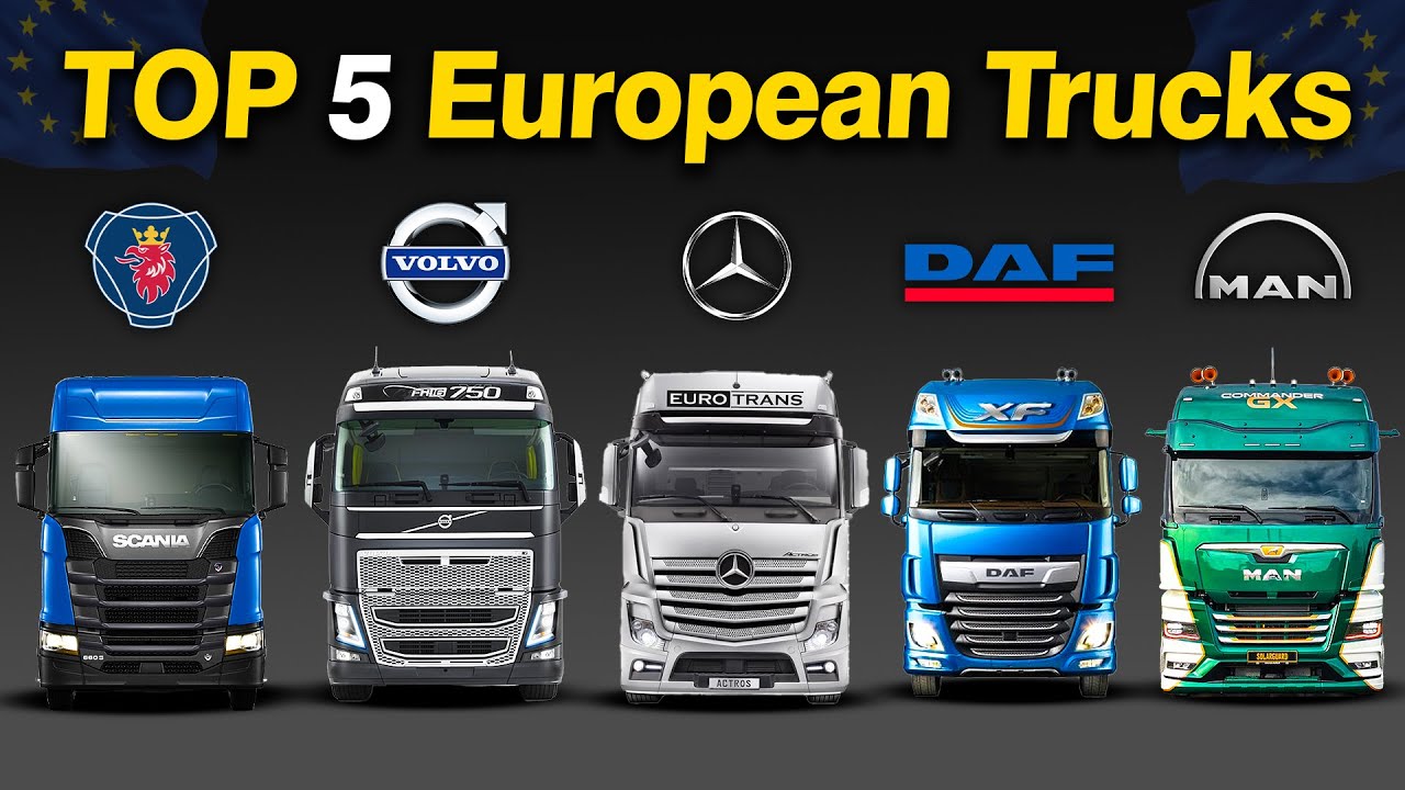 Scania vs Volvo vs MAN vs DAF vs Mercedes Who Wins? - YouTube